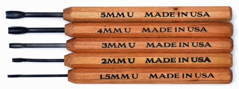 Dockyard 5 pc Set Gouge — Mountain Woodcarvers