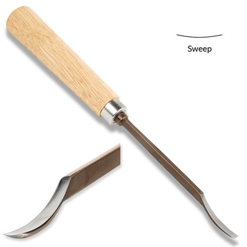 PRO Mallet #5 Short Bent 1/4" — Mountain Woodcarvers