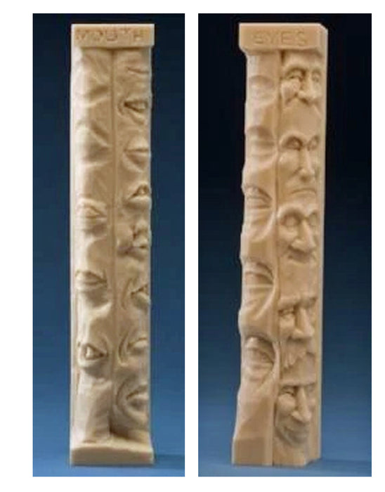 Eye & Lip Study Casts* — Mountain Woodcarvers