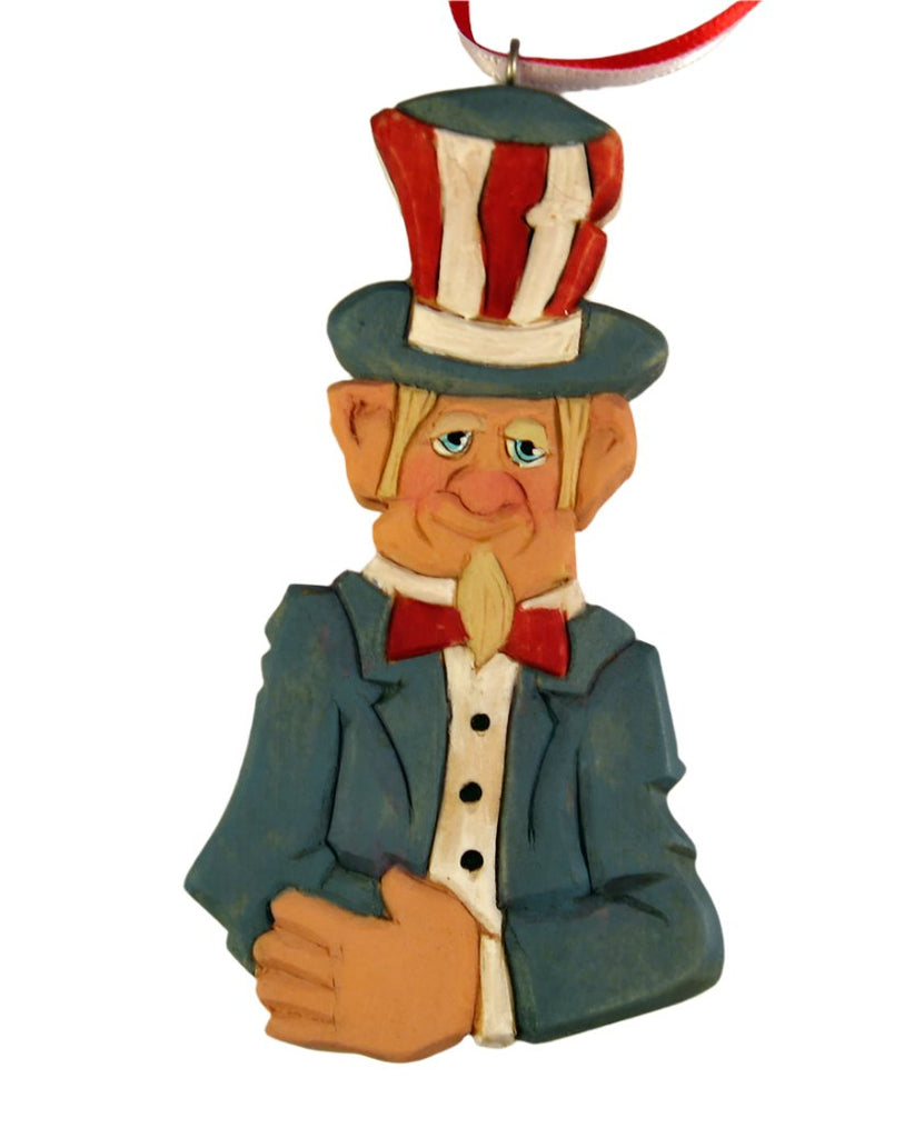 Uncle Sam Ornament Basswood Blank/Cutout Kit NEW!! — Mountain Woodcarvers