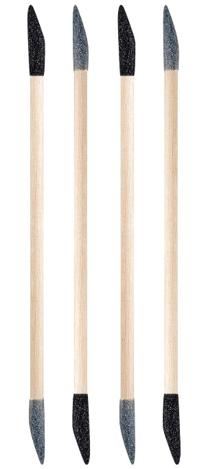 Model Sanding Sticks HINZIC 40 Pcs Sanding Sticks 5.5 X 0.2 Inch Double ...