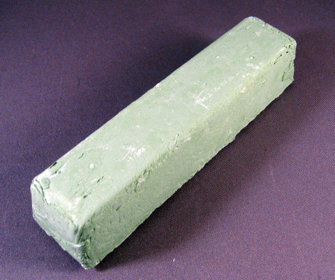 Stropping Abrasive/Rouge/Compound-GREEN (Medium 4oz) — Mountain Woodcarvers