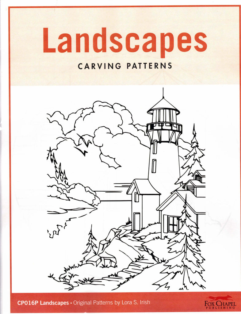 Landscape Relief Carving Pattern Pack - Irish — Mountain Woodcarvers