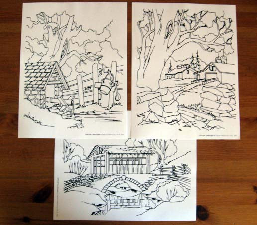 Landscape Relief Carving Pattern Pack - Irish — Mountain Woodcarvers