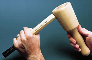 NATURAL WOOD MALLET — Mountain Woodcarvers